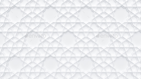 slamic pattern ornament Ramadan concept round elements Stars ...