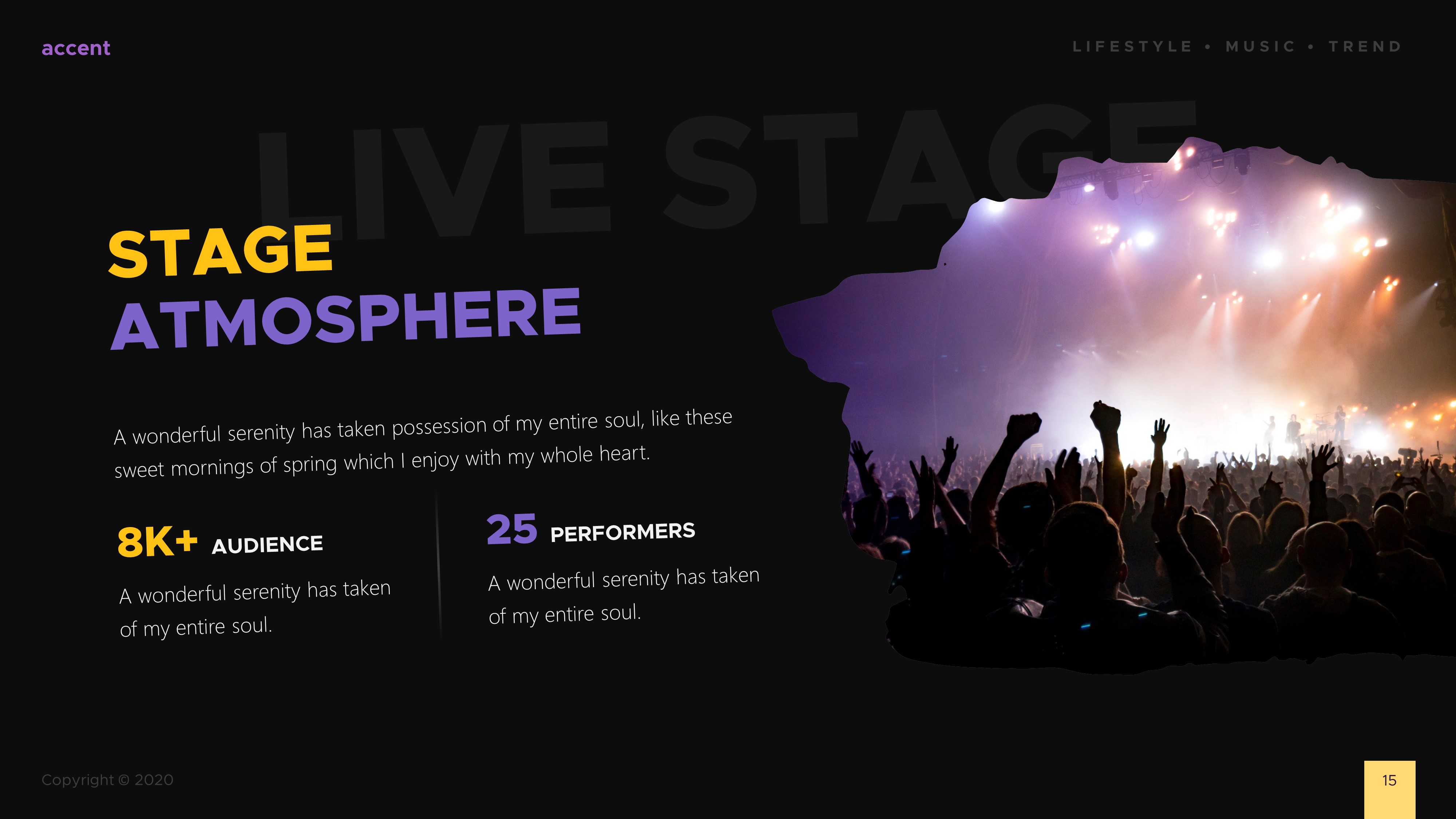 Accent Event Creative PowerPoint Template, Presentation Templates ...