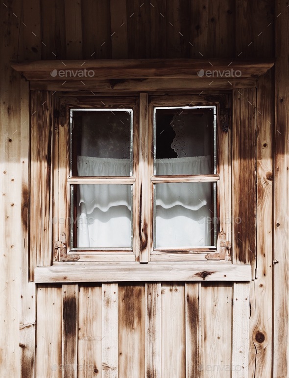 Wooden window frame Stock Photo by al69mutter | PhotoDune