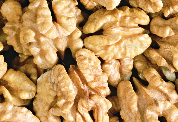 macro view of walnut Stock Photo by ozaiachin | PhotoDune