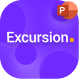Excursion Travel Creative PowerPoint Template, Presentation Templates