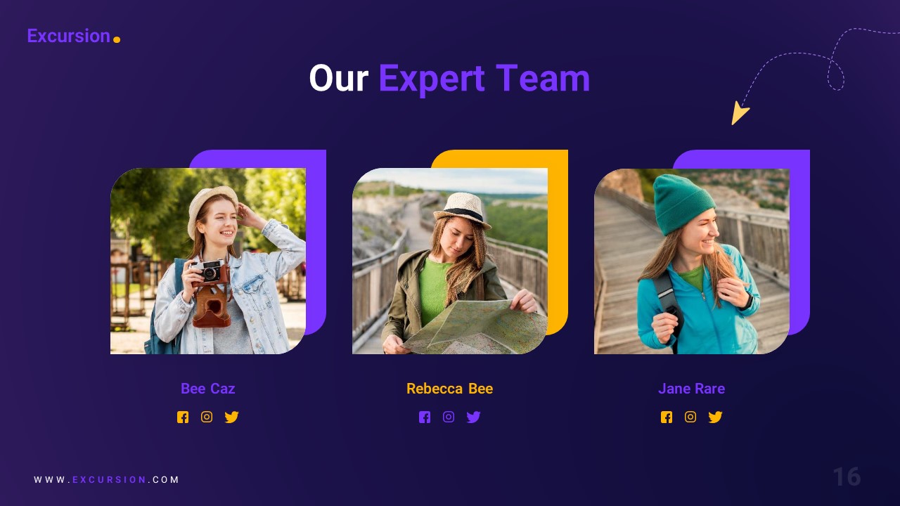 Excursion Travel Creative PowerPoint Template, Presentation Templates