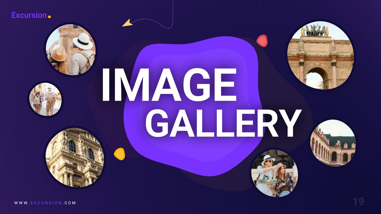 Excursion Travel Creative PowerPoint Template, Presentation Templates