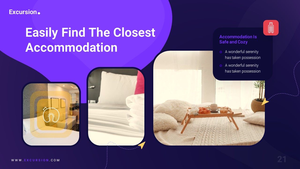 Excursion Travel Creative PowerPoint Template, Presentation Templates