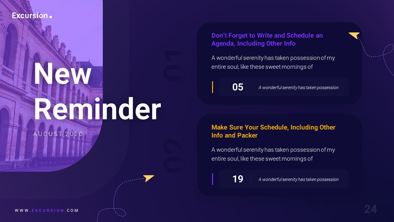 Excursion Travel Creative PowerPoint Template, Presentation Templates