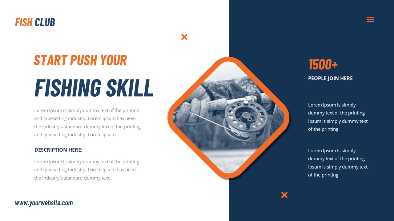 Fishing Mania Google Slide Template, Presentation Templates | GraphicRiver