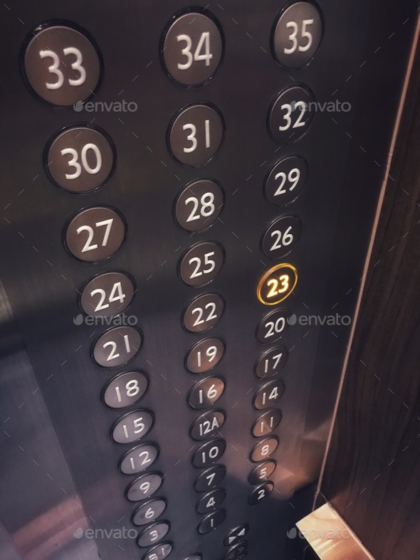 Elevator numbers Stock Photo by aeey11 | PhotoDune