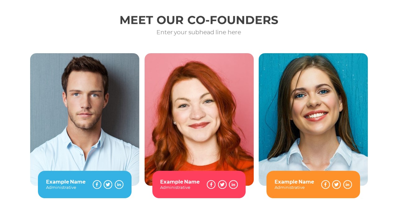 Company Team Profile PowerPoint Presentation Template, Presentation ...