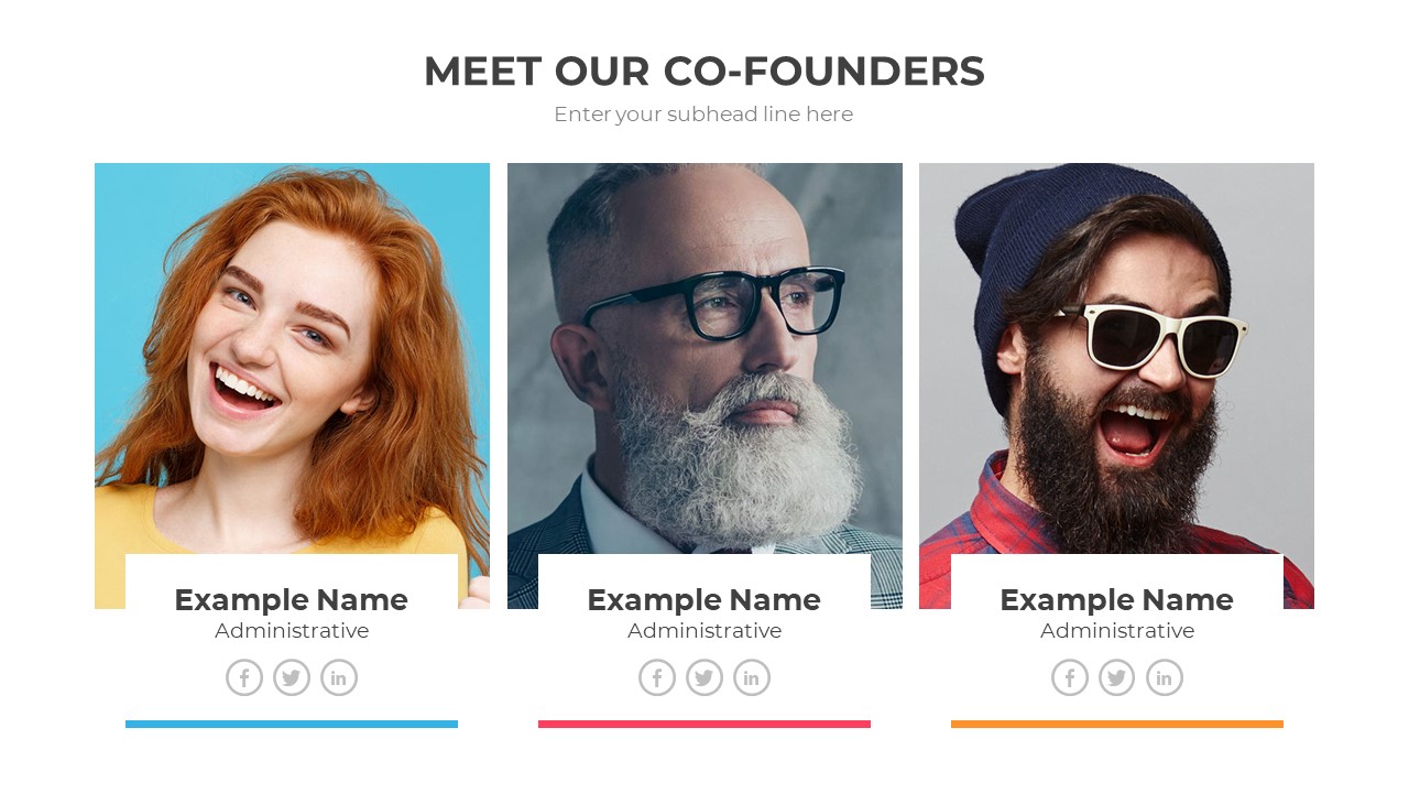 Company Team Profile PowerPoint Presentation Template, Presentation ...