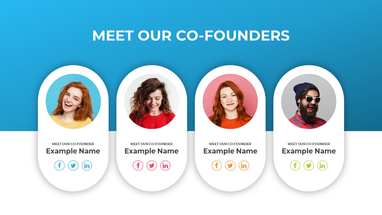 Company Team Profile PowerPoint Presentation Template, Presentation ...