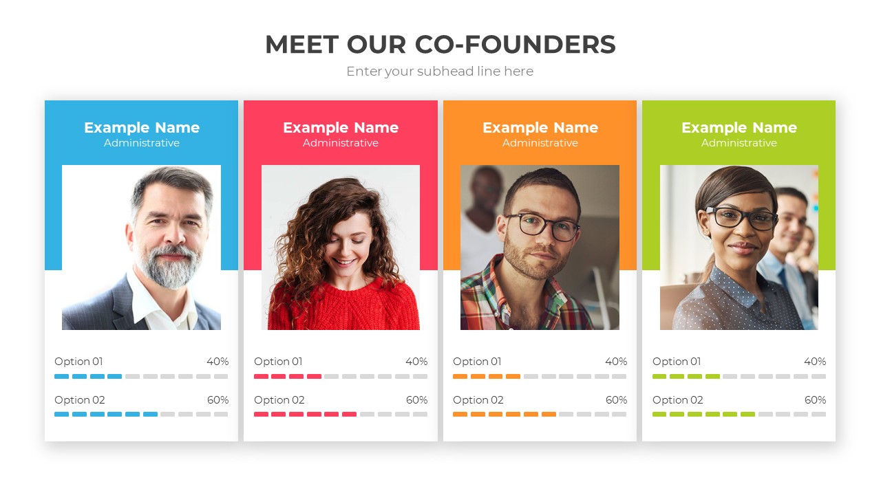 Company Team Profile PowerPoint Presentation Template, Presentation ...