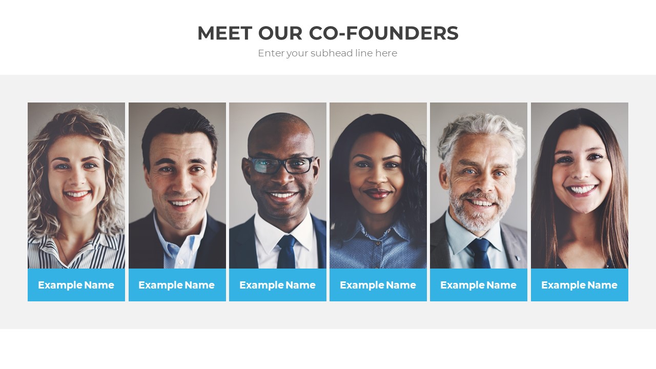 Company Team Profile PowerPoint Presentation Template, Presentation ...