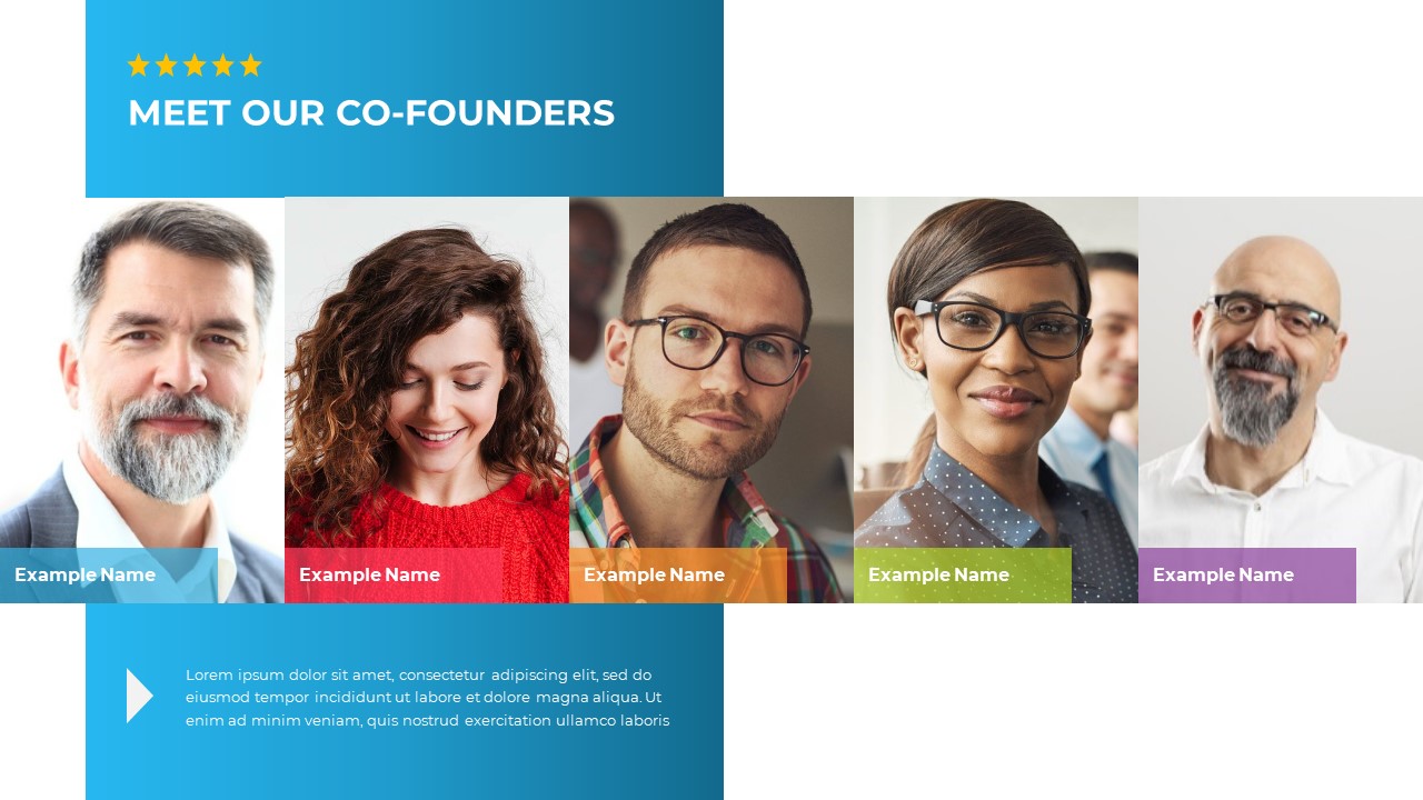 Company Team Profile PowerPoint Presentation Template, Presentation ...