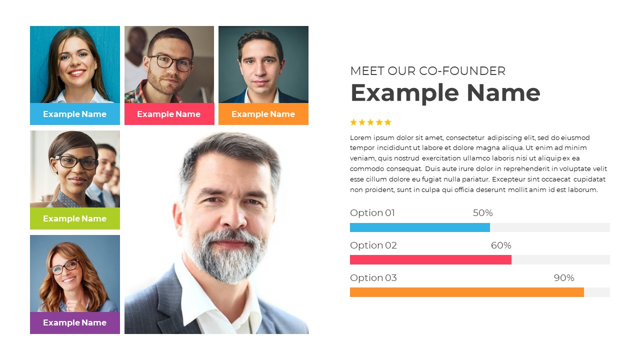 Company Team Profile PowerPoint Presentation Template, Presentation ...