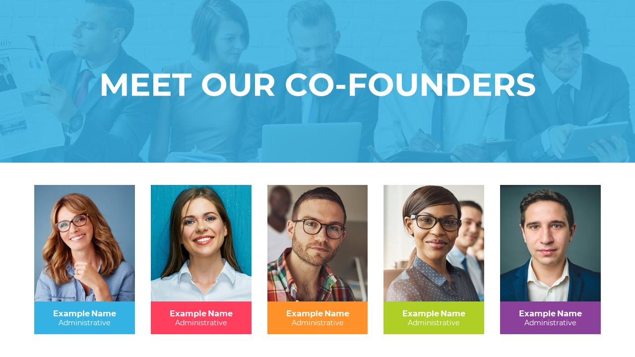 Company Team Profile PowerPoint Presentation Template, Presentation ...