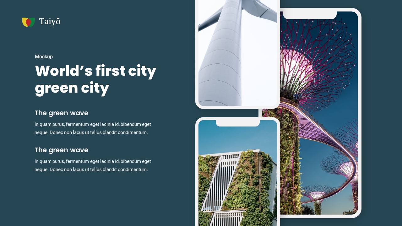 Taiyo - Solar Panel Energy PowerPoint Template, Presentation Templates