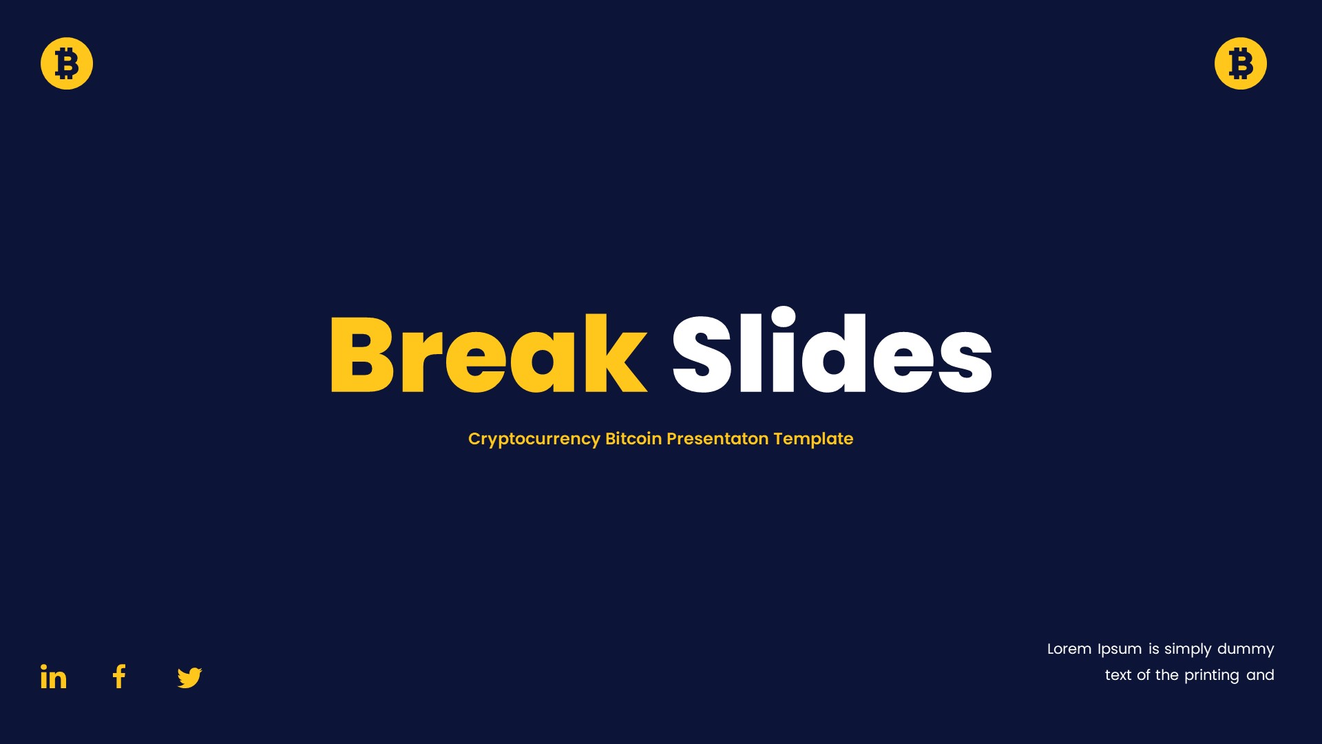 Bitcuan - Cryptocurrency Bitcoin Powerpoint Template, Presentation ...