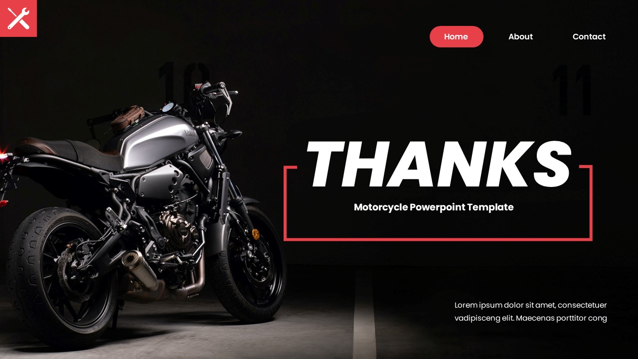 Modife - Motorcycle Powerpoint Template, Presentation Templates ...