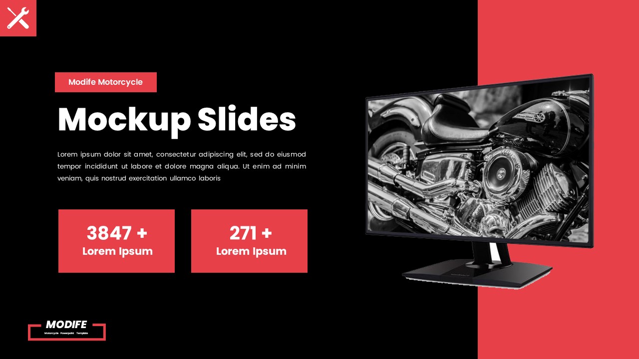 Modife - Motorcycle Keynote Template, Presentation Templates | GraphicRiver