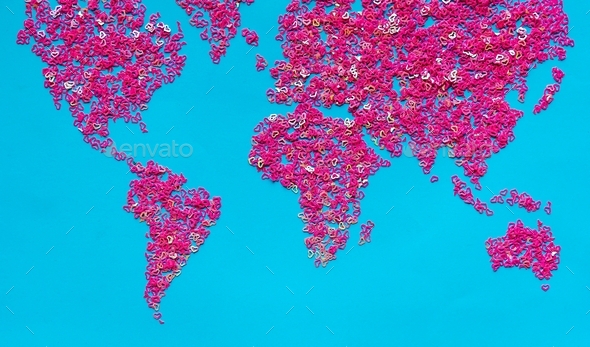 Map of hearts Stock Photo by tonybangkok | PhotoDune