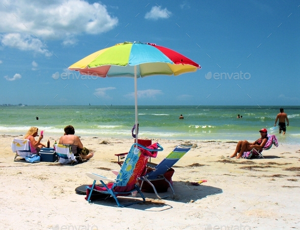Beach Day Stock Photo by mreyz | PhotoDune