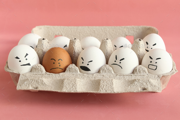 Angry and crying eggs Stock Photo by wizardrebel | PhotoDune