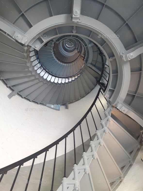 Spiral Staircase From Below Stock Photo by deborahd18 | PhotoDune