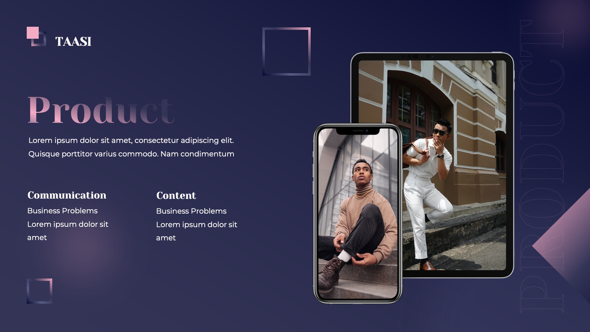 Taasi Keynote Business Proposal Presentation, Presentation Templates