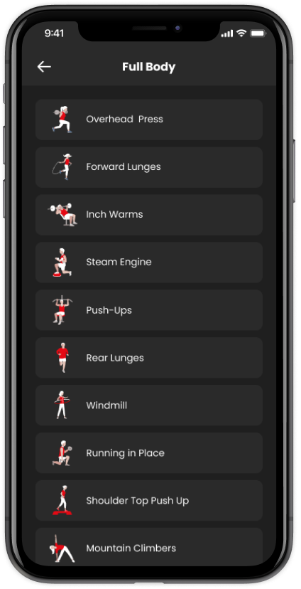 Fitness app - Flutter Mobile App Template for Workout, Diet & Training (Android/iOS UI Kit) by ...