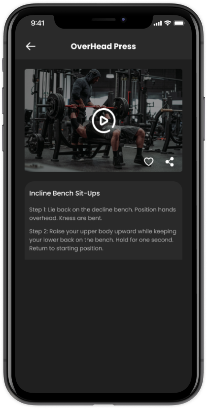 Fitness app - Flutter Mobile App Template for Workout, Diet & Training (Android/iOS UI Kit) by ...