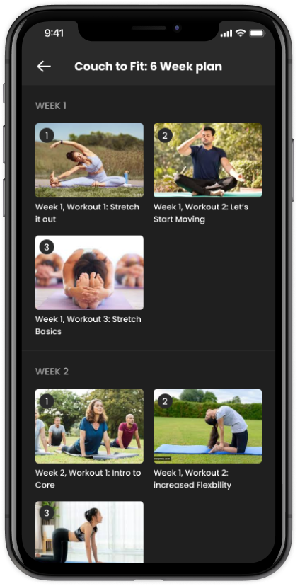 Fitness app - Flutter Mobile App Template for Workout, Diet & Training (Android/iOS UI Kit) by ...