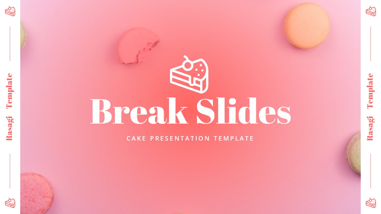 Rasagi - Cake & Cookies Powerpoint Template, Presentation Templates