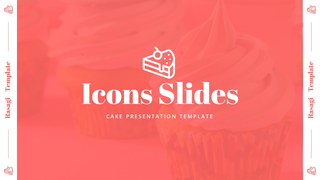 Rasagi - Cake & Cookies Powerpoint Template, Presentation Templates