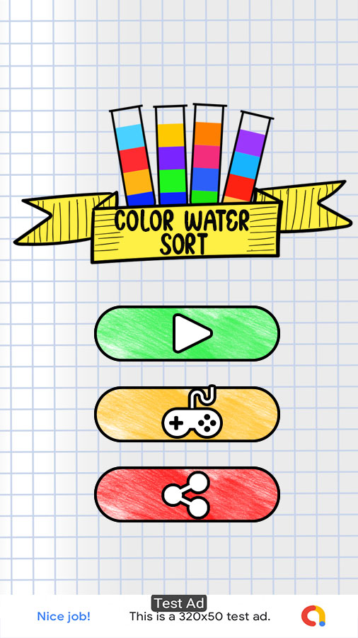 WaterSort (Admob + GDPR + Android Studio) by monkey-creative | CodeCanyon