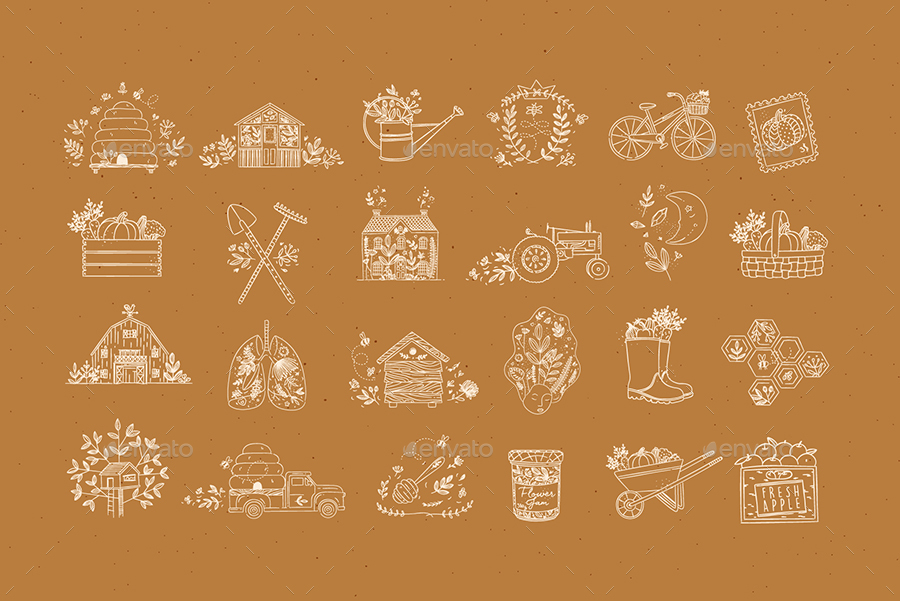 Village Graphics, Vectors | GraphicRiver