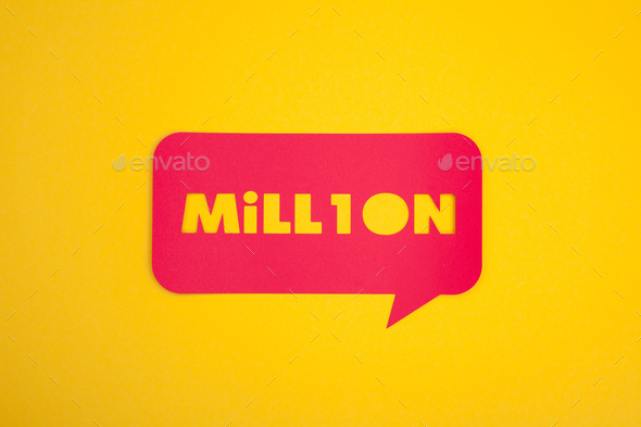 The million word in a bubble Stock Photo by kegfire | PhotoDune