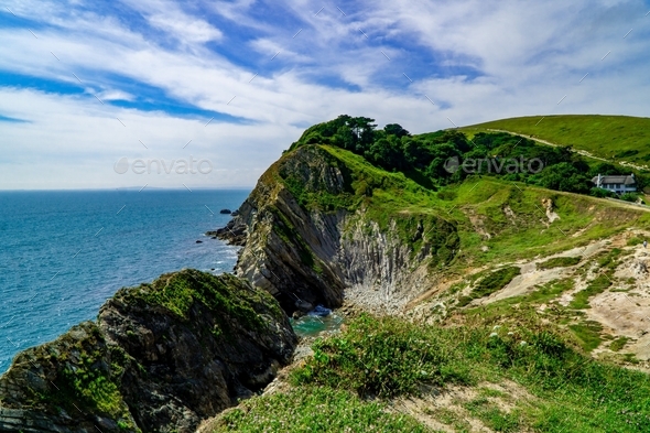 Devon south coast Stock Photo by jamesturnback | PhotoDune
