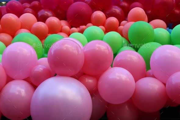 All colors of balloons Stock Photo by Olivija_photos | PhotoDune