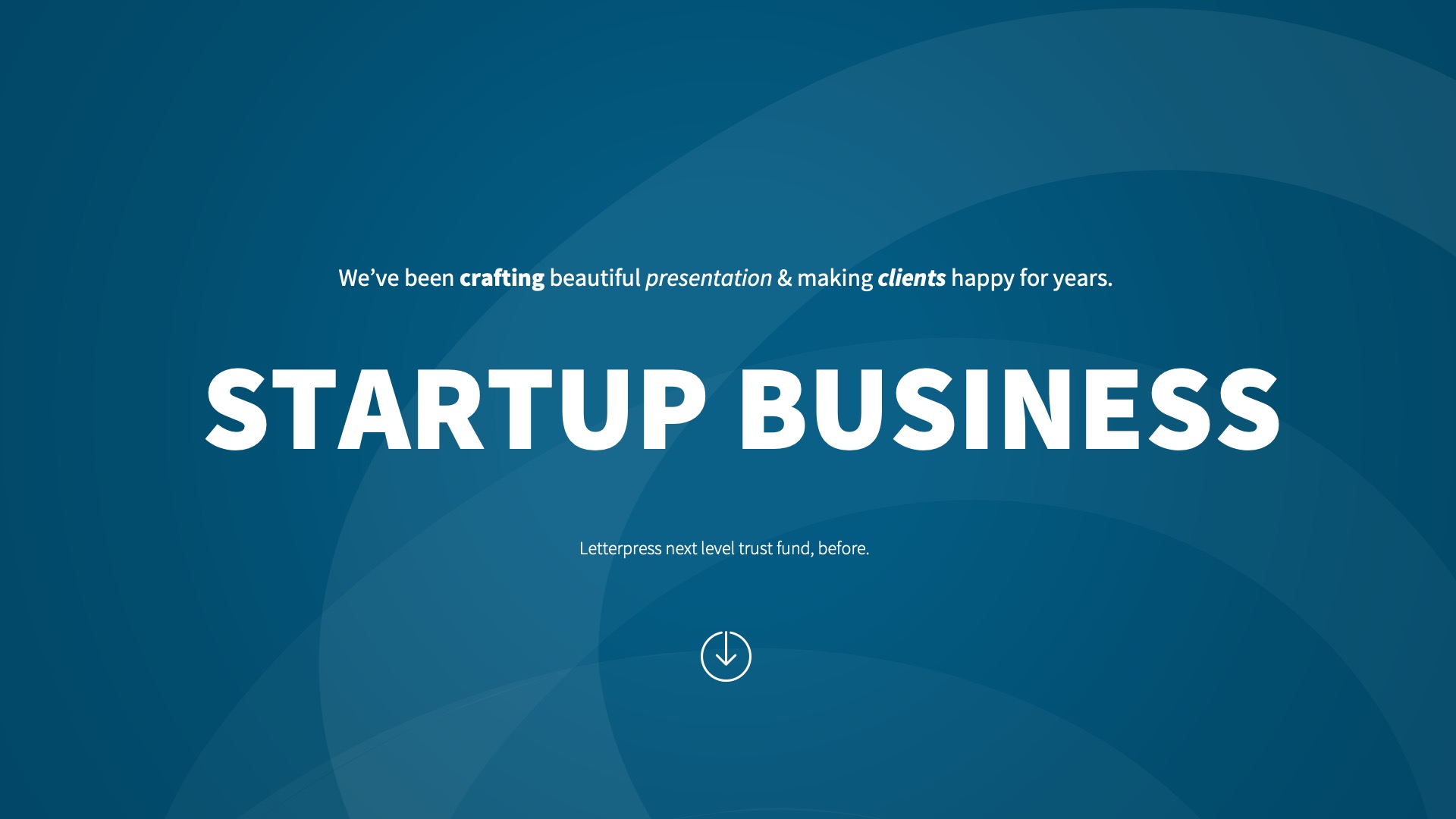 Startup Business - PowerPoint Infographics Slides, Presentation Templates