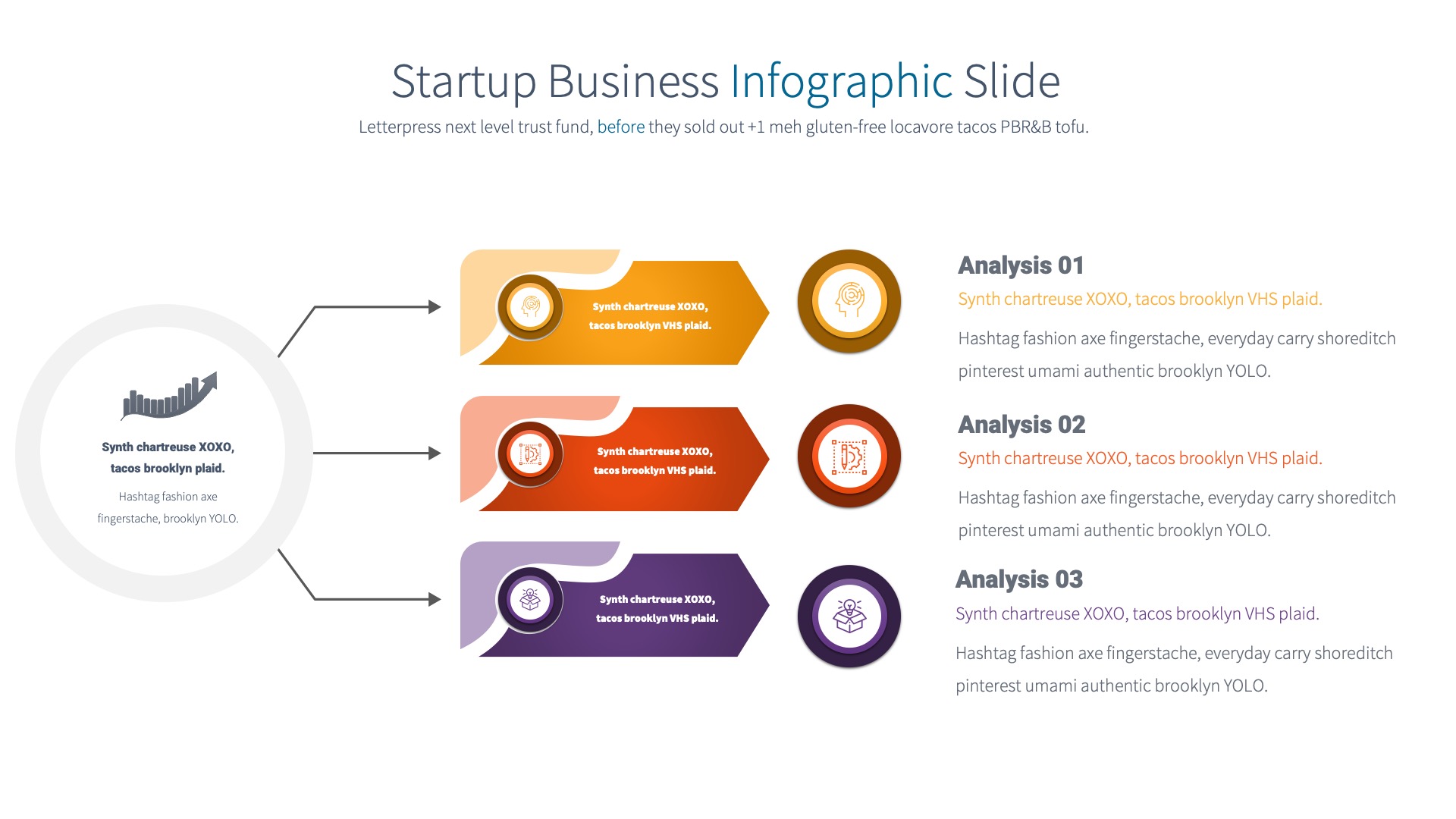 Startup Business - PowerPoint Infographics Slides, Presentation Templates