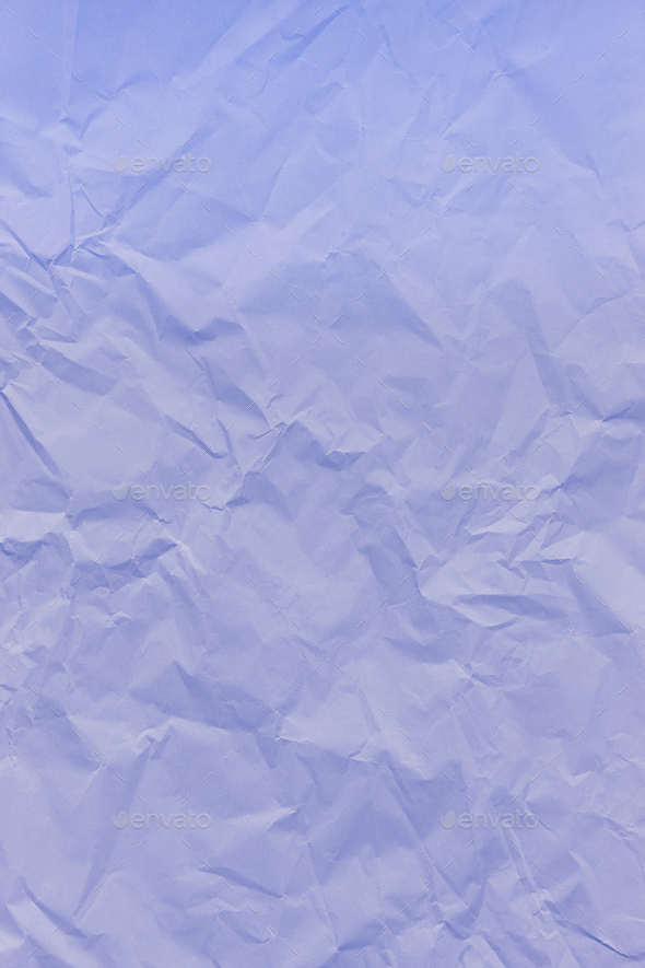 Purple crumpled wrinkled textured paper background. Stock Photo by ABBPhoto