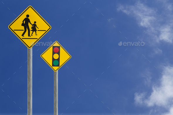 school area sign on sky background Stock Photo by FamilyStock | PhotoDune