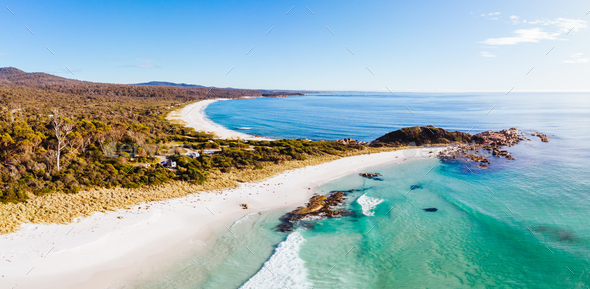 Binalong Bay Beach in Tasmania Australia Stock Photo by FiledIMAGE