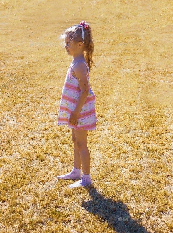 Little girl having fun Stock Photo by alinanikitaeva | PhotoDune