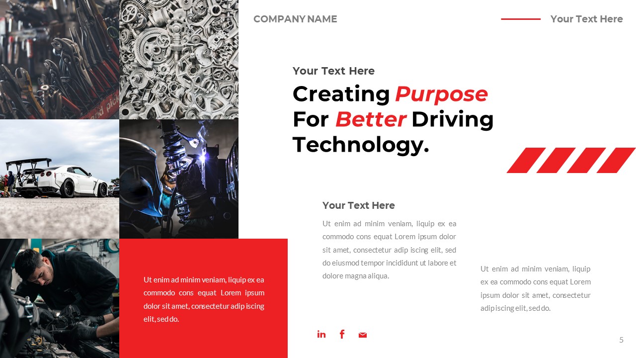 Automotif - Car Business Service Presentation Powerpoint Template ...