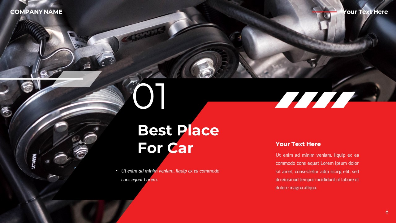 Automotif - Car Business Service Presentation Powerpoint Template ...