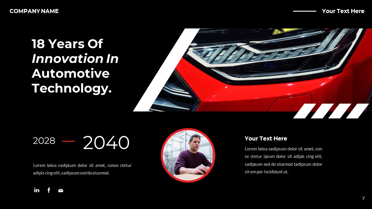 Automotif - Car Business Service Presentation Powerpoint Template ...
