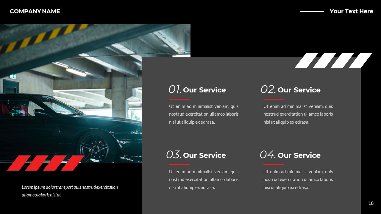 Automotif - Car Business Service Presentation Keynote Template ...
