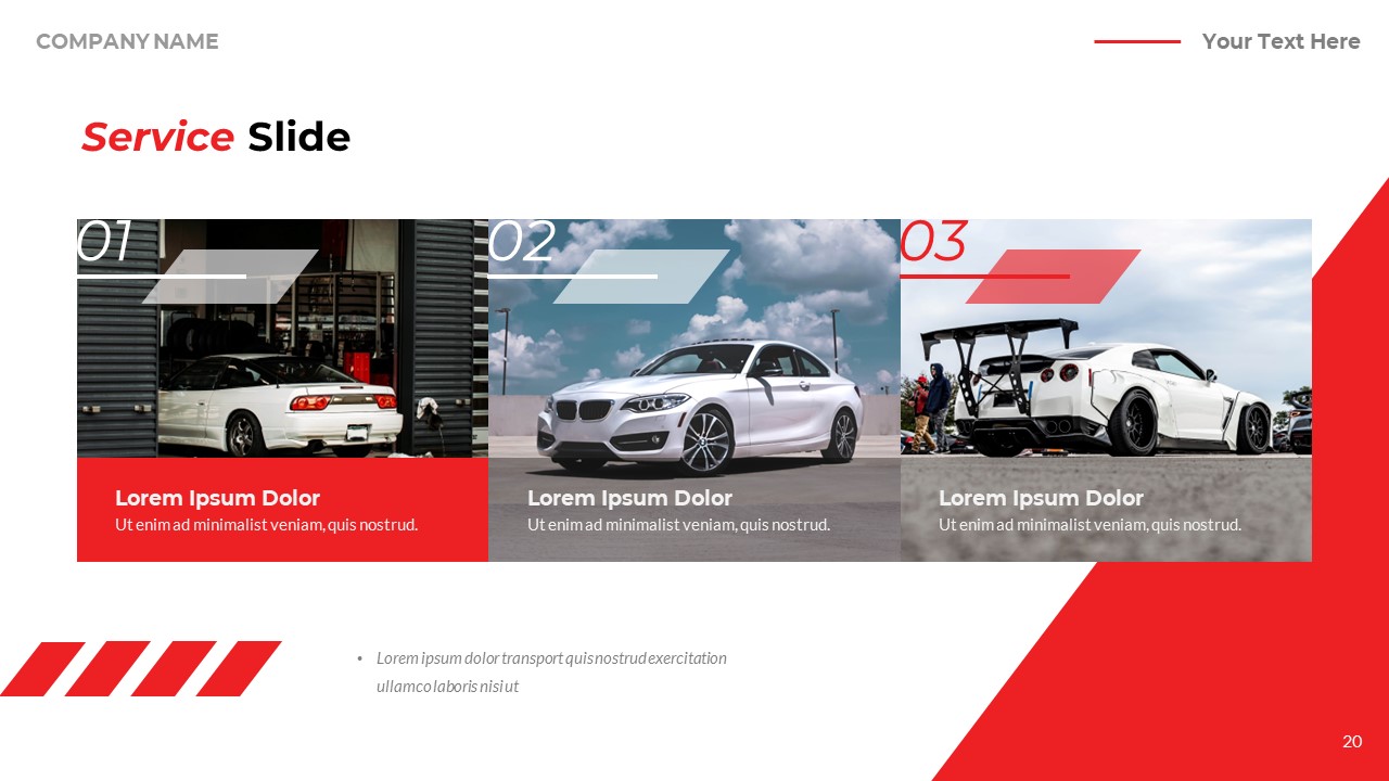 Automotif - Car Business Service Presentation Keynote Template ...