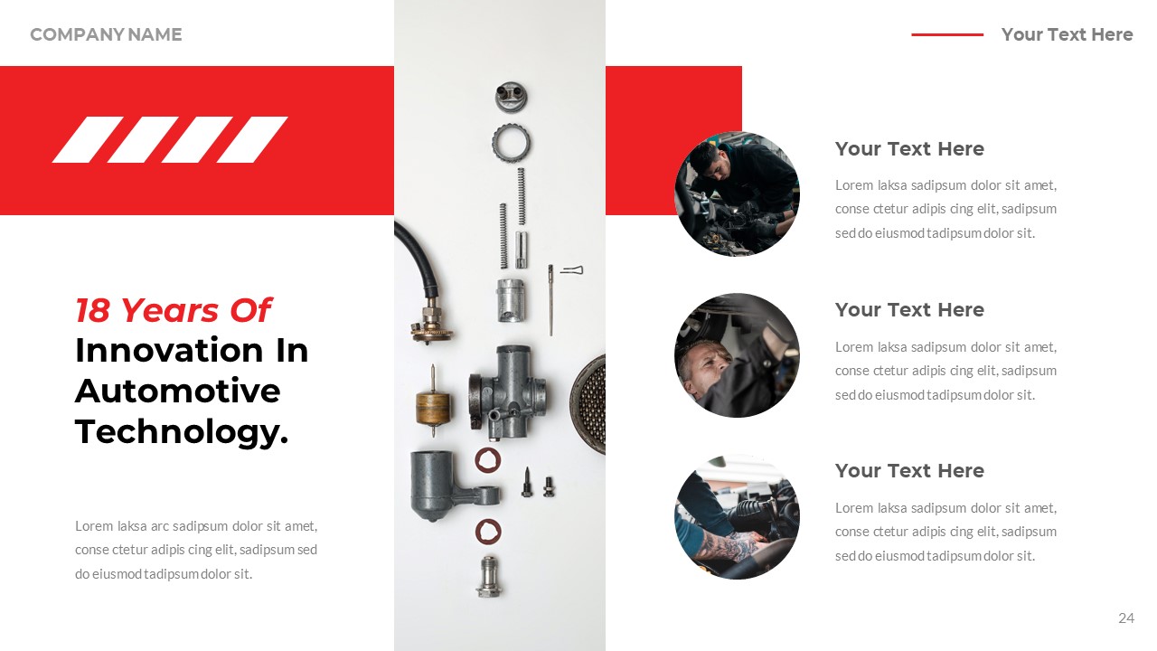 Automotif - Car Business Service Presentation Keynote Template ...